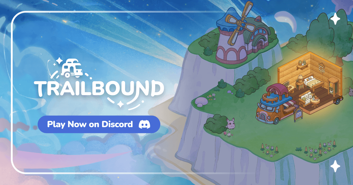 Trailbound | Discord-based Cozy Life Sim